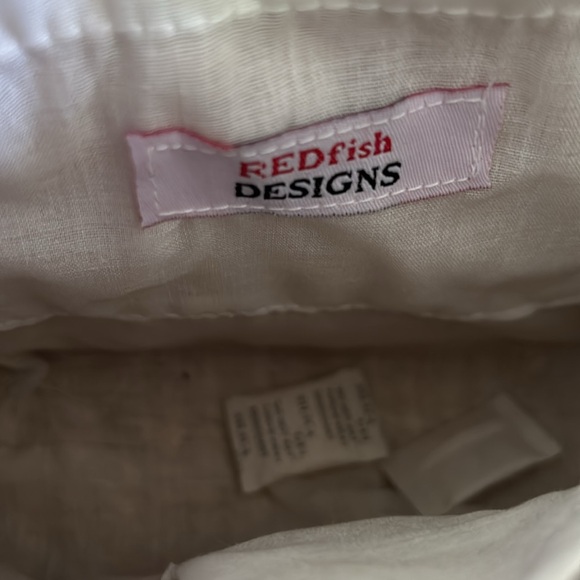 REDfish Designs | Bags | Redfish Designs Crab Themed Straw Bag Nwt ...